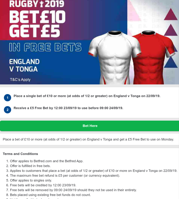 Betfred Sunday Offers start 11:15 – Bet £10 get £5 (x2) plus Risk Free ...